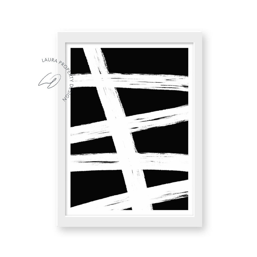 Connection Art, Abstract Wall Art, Contemporary Art, Geometric Wall Art ...