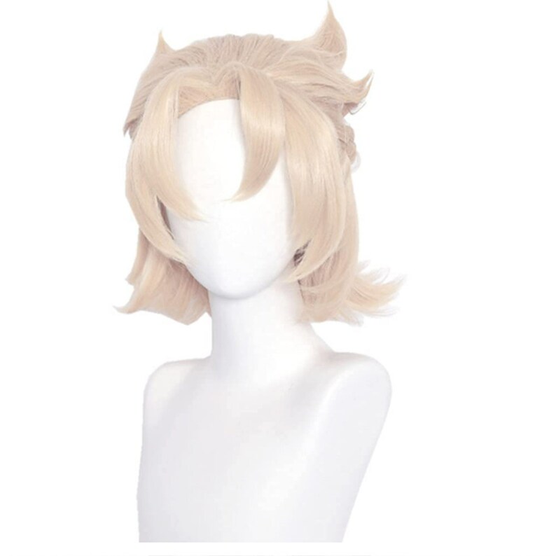 Albedo Wig Cosplay Genshin Impact - Etsy