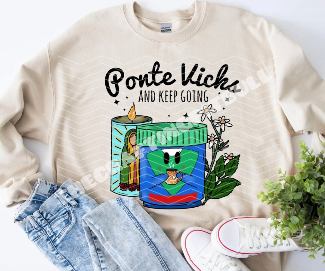 Ponte Vicks and Keep Going T-shirt | Latina T-shirt - Etsy