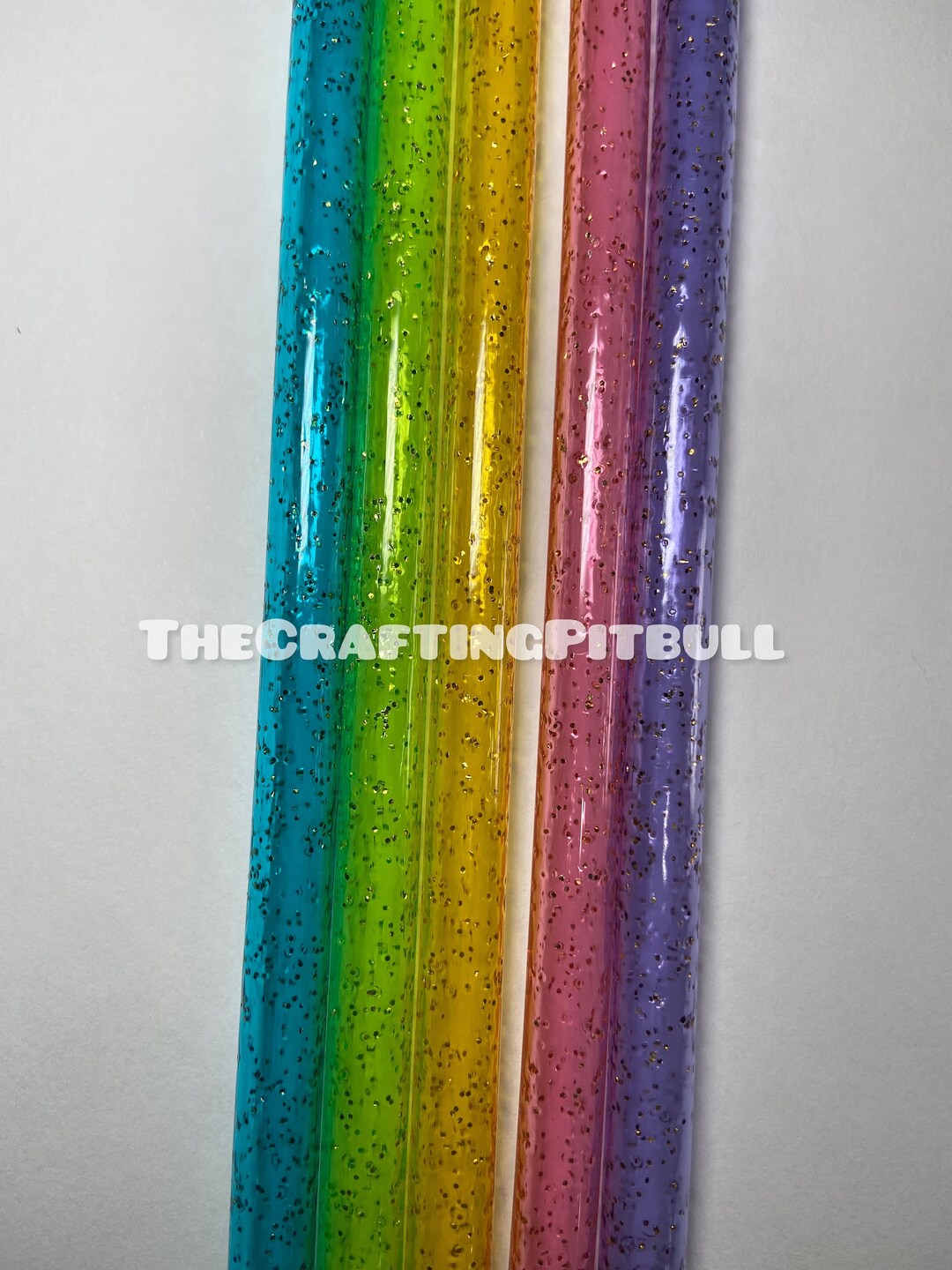 Add-on Only Glitter Confetti Straws | Reusable Straws - Etsy