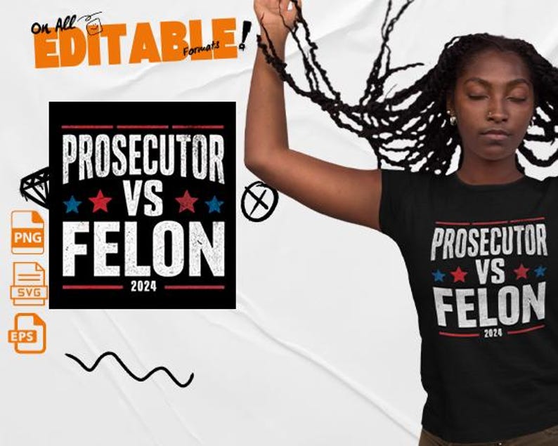 Harris Prosecutor Vs Felon 2024 Svg Png Bundle, Kamala Harris for ...