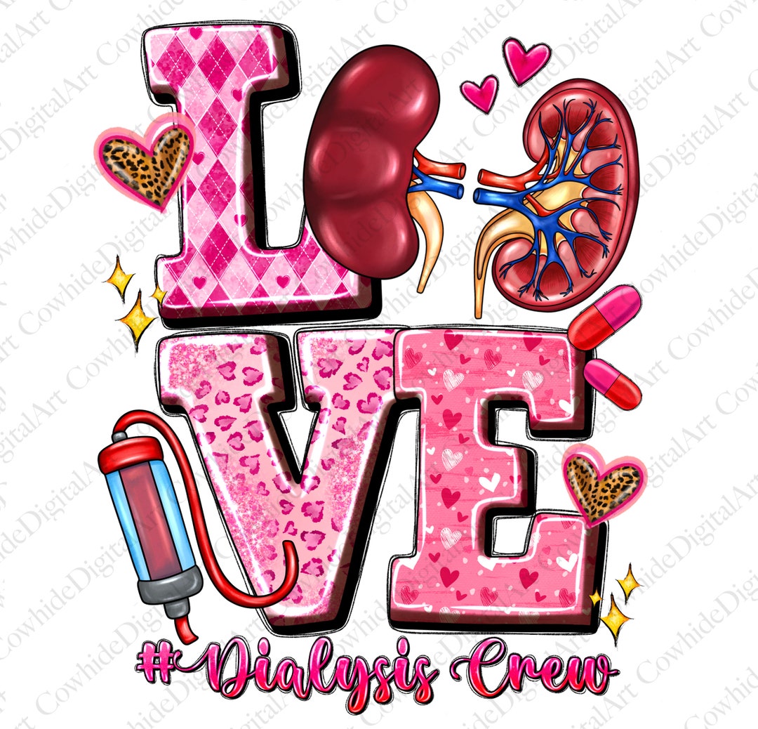 Dialysis Tech Valentine Png Sublimation Design Download, Valentine's ...