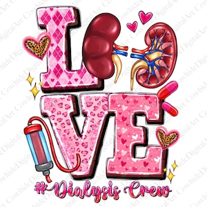 Dialysis Tech Valentine PNG, Sublimation Design (digital Download) - Etsy