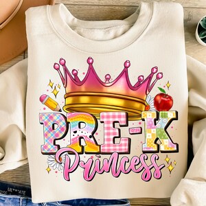 Pre-k Princess Png, Pre-k Png, Girl Pre-k Png, School Png, First Day of ...