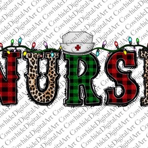 Nurse Merry Christmas Png, Nurse Merry Christmas, Sublimation Design ...