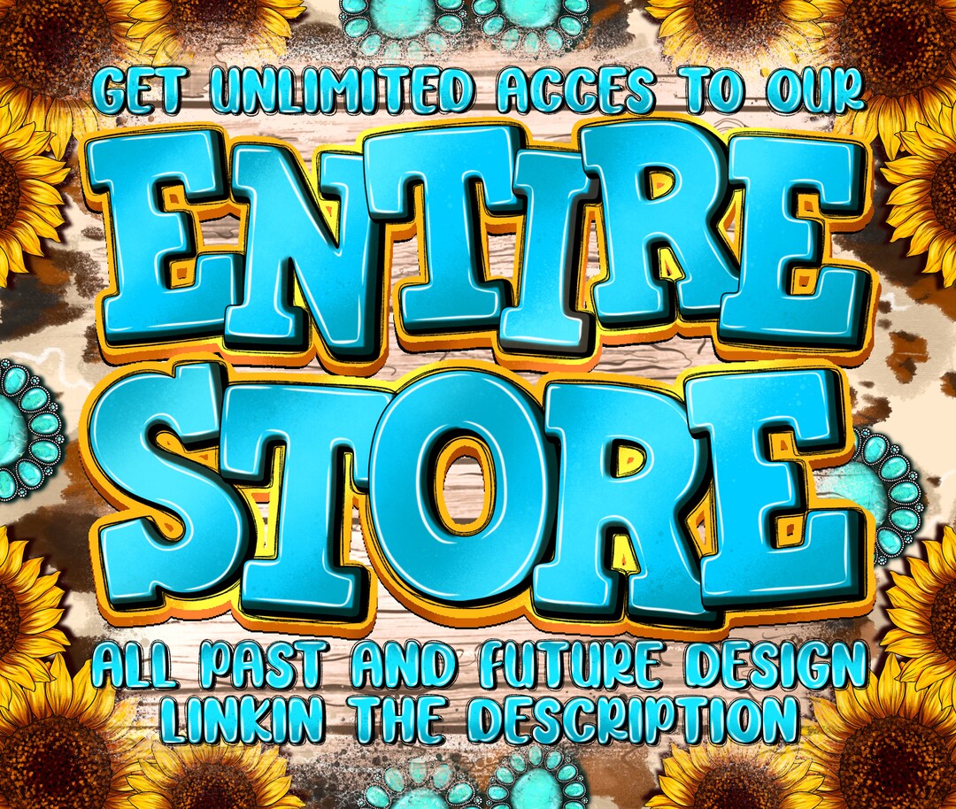 Entire Store Bundle, All Past and Future Designs, Commercial Use ...