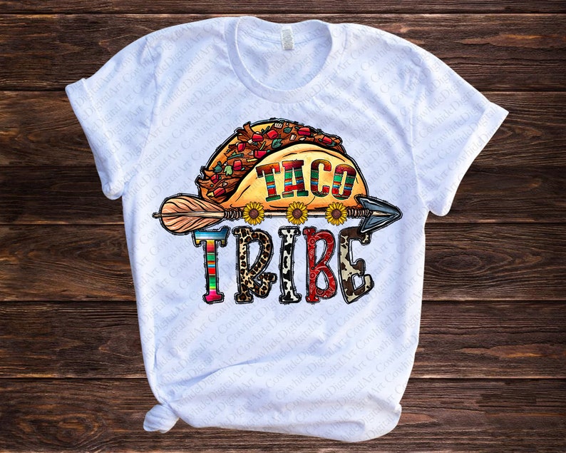 Taco Tribe Png Western Taco PNG Serape Tribe Arrow Png - Etsy
