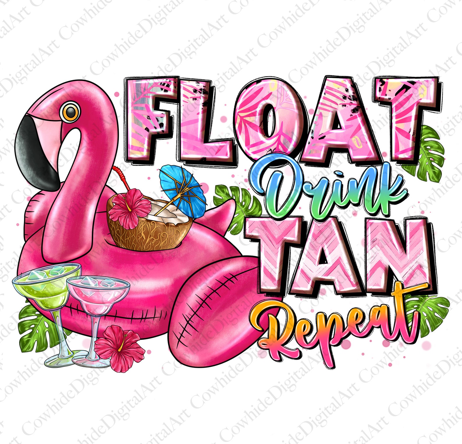 Float Drink Tan Repeat Png, River Png, Beach Png, Summer Png, Day ...