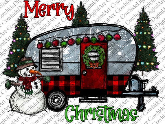 Christmas Camp Clipart