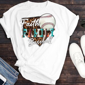 Faith Family Baseball Png, Baseball Png, Western, PNG, Turquoise ...