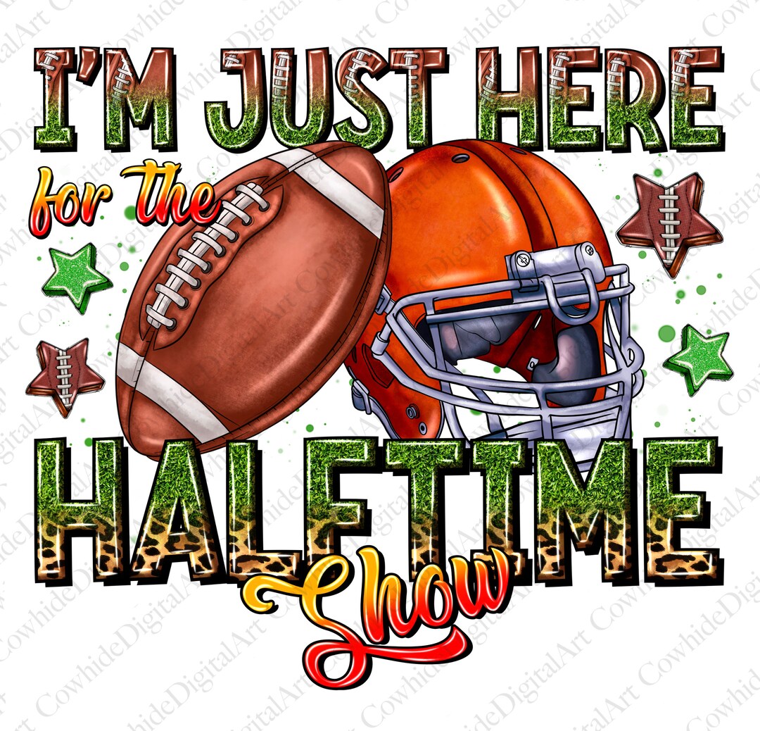 Football Game Day PNG, Halftime Snacks Sublimation Design (digital ...