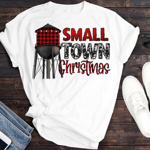 Small Town Christmas Sublimation Designs Downloads, Digital Download ...