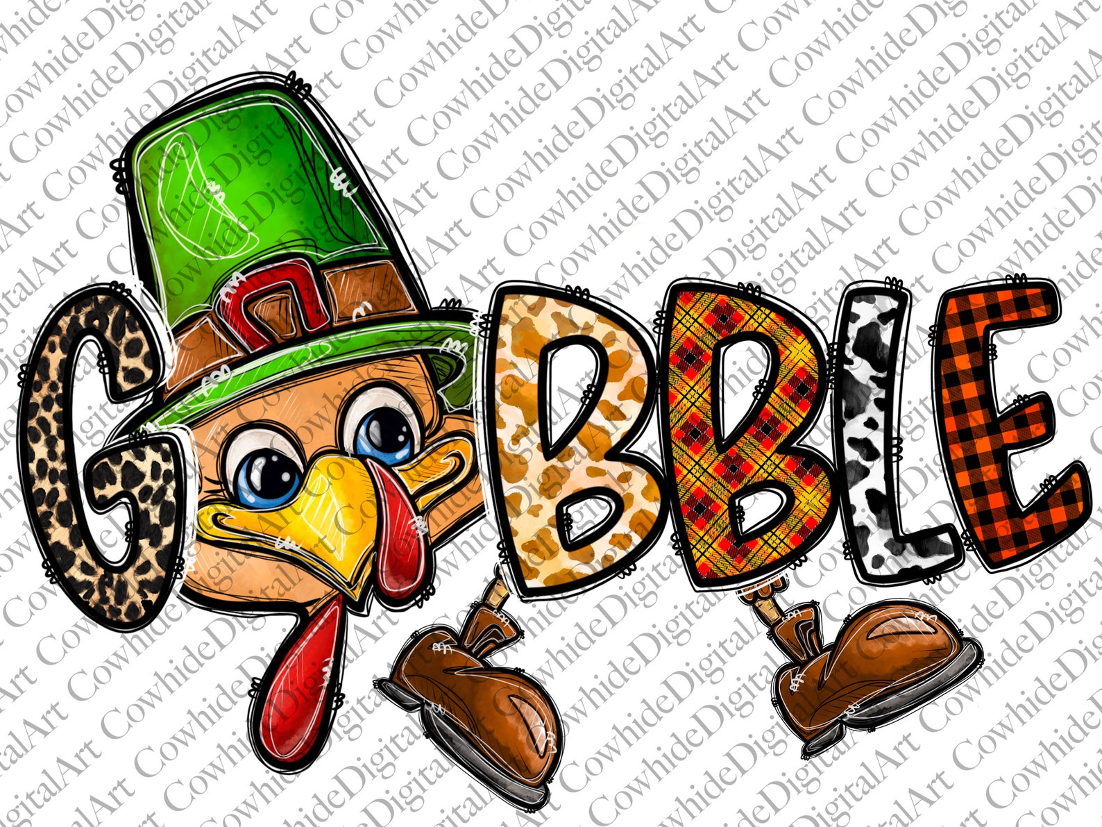 Gobble Png File Thanksgiving Day Png Turkey Png Sunflower - Etsy
