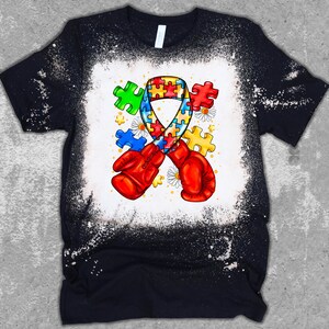 Autism Awareness With Boxing Gloves Png Sublimation Design Download ...