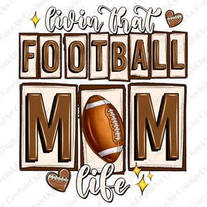 Retro Football Mom PNG, Football, Football Mama,sublimation Design ...
