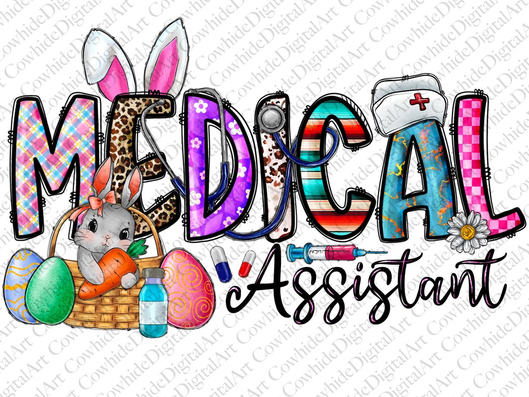 Easter Day Medical Assistant PNG, Happy Easter Day, Medical Png, Nurse ...