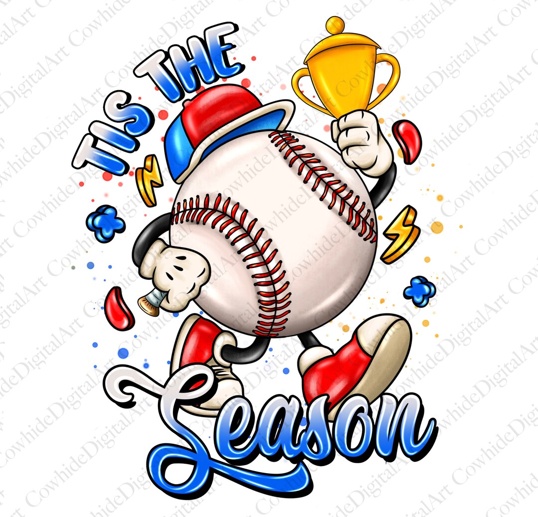 Tis the Season Png Sublimation Design, Baseball Season Png, Baseball ...