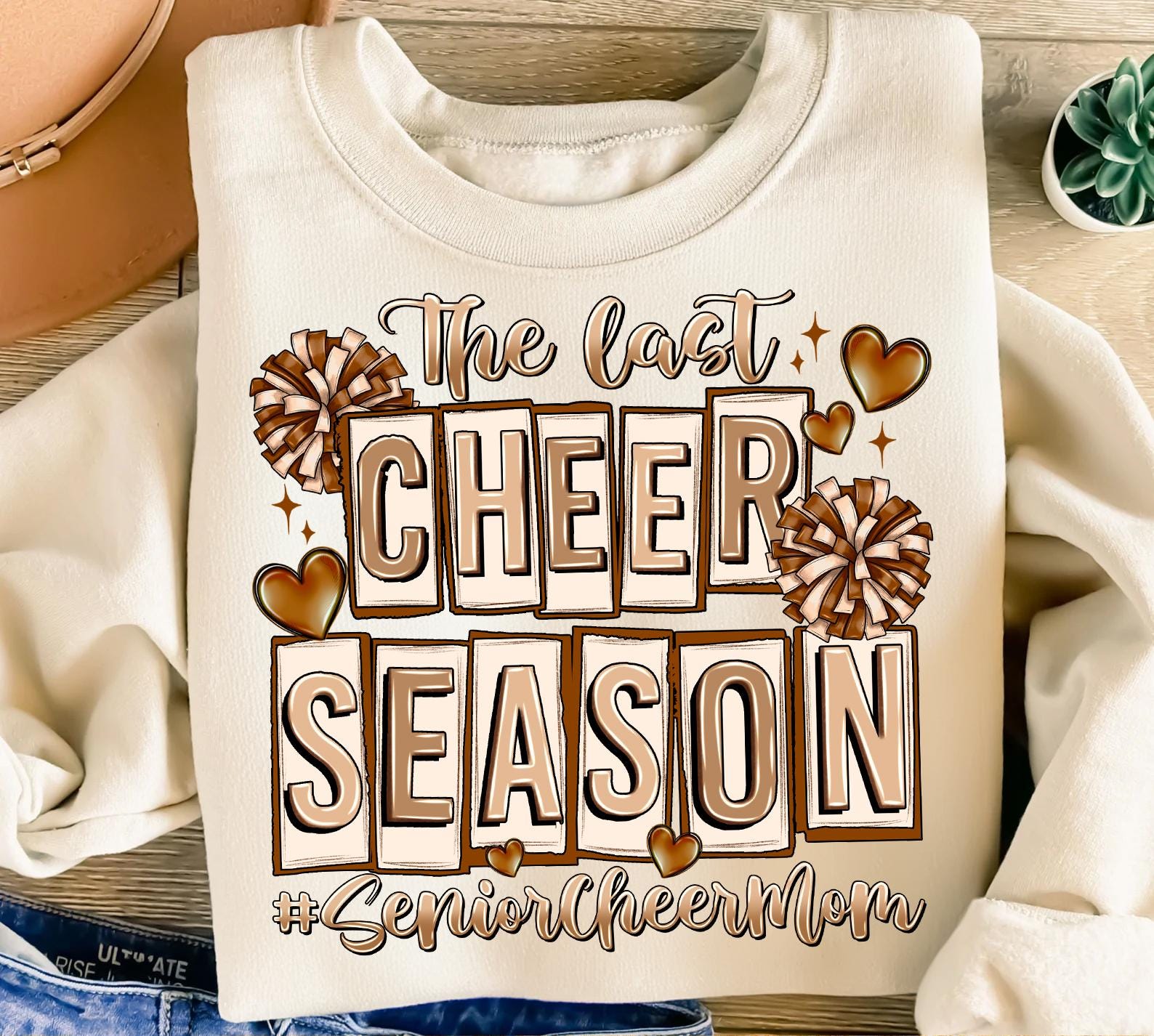 The Last Cheer Season Png, Cheer Mom Png, Senior Cheer Mama Png, Senior ...