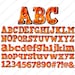 Monster Truck Alphabet Png Files Bundle, Monster Truck Doodle Letters ...