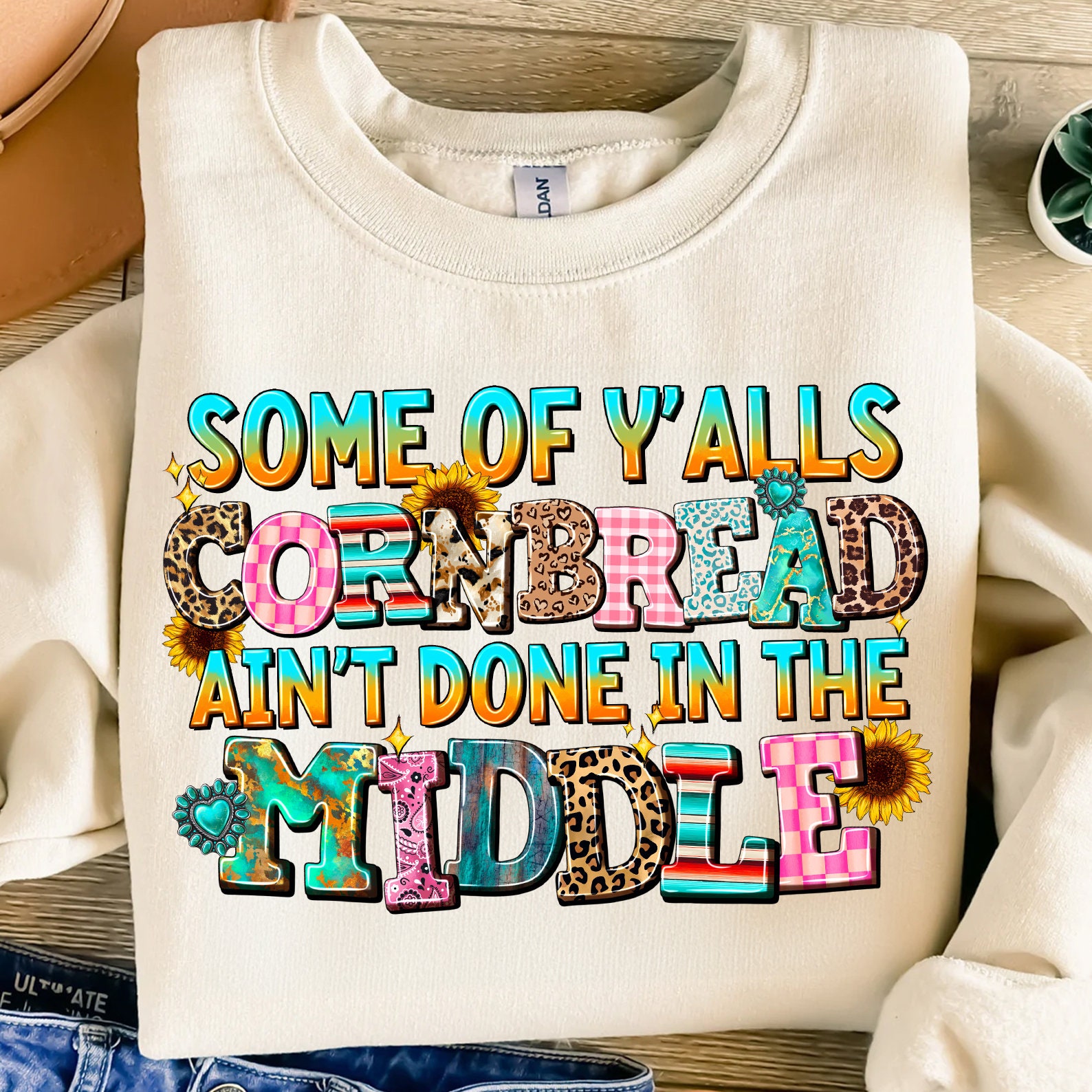 Funny Cornbread Quote PNG, Western Sublimation Design (digital Download ...