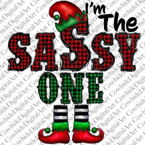 I'm the Sassy One Elf Png, Elf Png, Christmas PNG, Sassy, Horseshoe Png ...