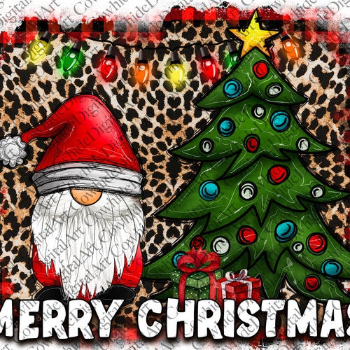 Merry Christmas Gnome Png Sublimation Designglitter Gnomes - Etsy