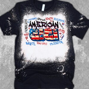 4th of July Gigi PNG, American Flag Sublimation (digital Download) - Etsy
