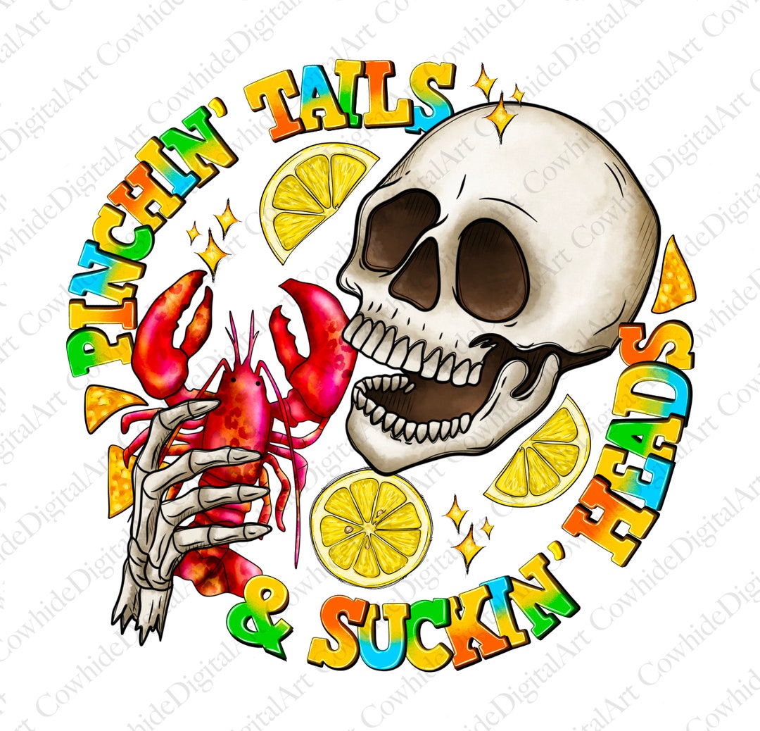 Crawfish Boil PNG, Skull, Southern Season (digital Download) - Etsy
