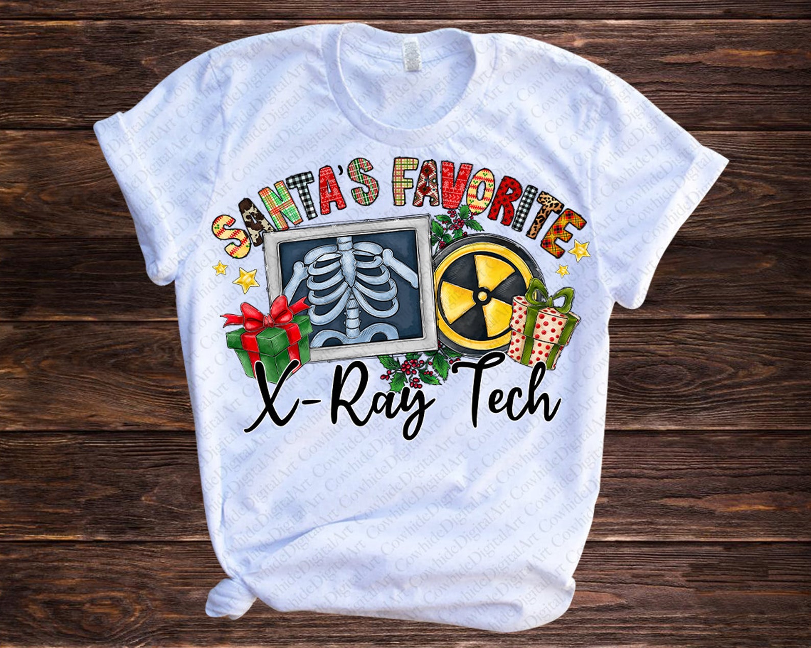 Santa's Favorite X-ray Tech Png Merry Christmas X-ray - Etsy