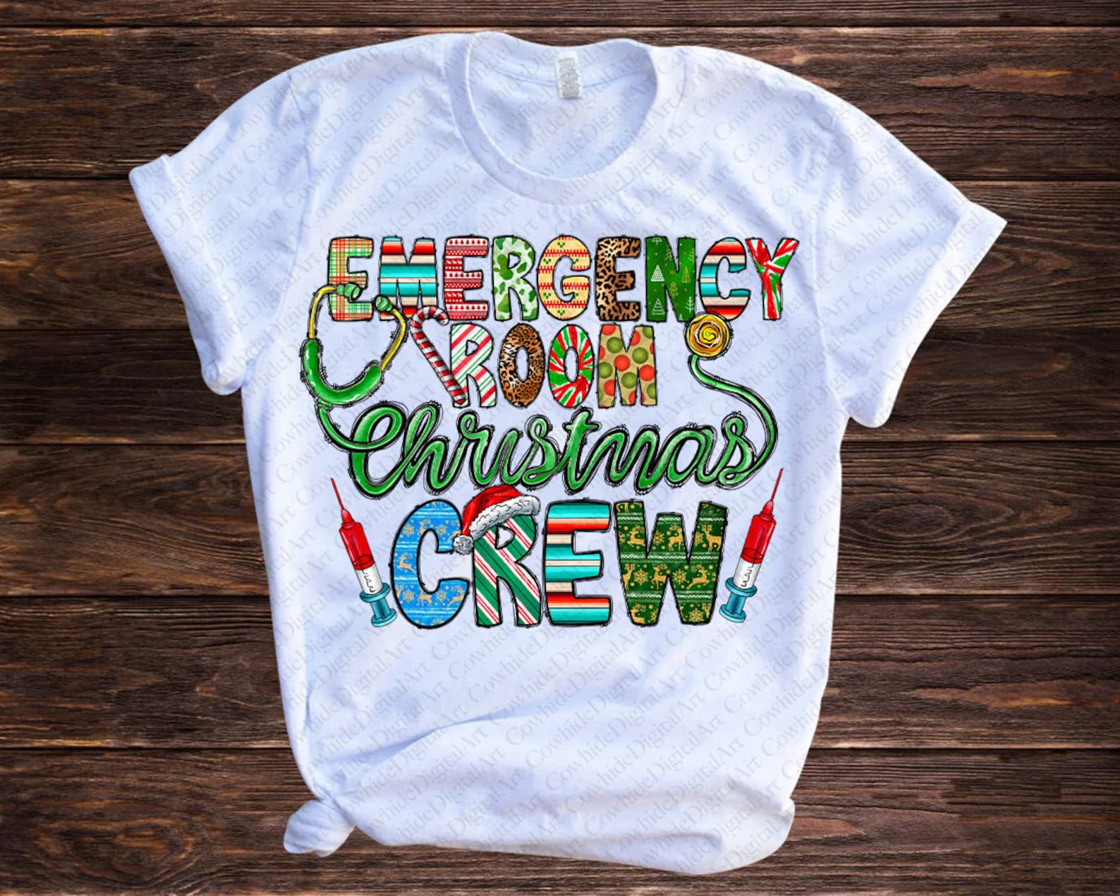 Emergency Room Christmas Crew PNG, Nurse Design (digital Download) - Etsy