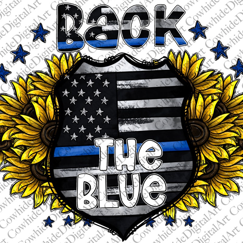 Back the Blue - Etsy