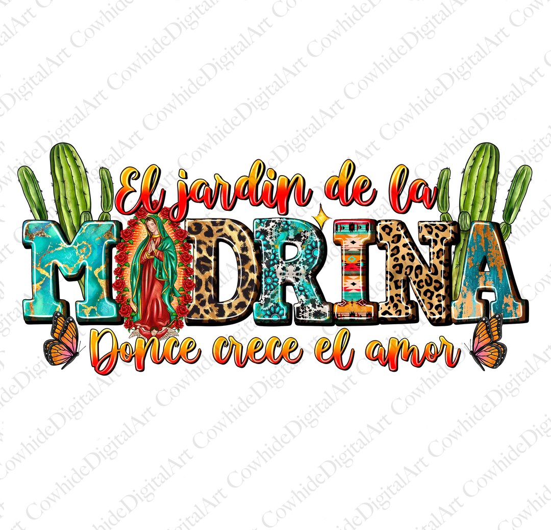 El Jardín De La Madrina Donde Crece El Amor Png Sublimation Design ...