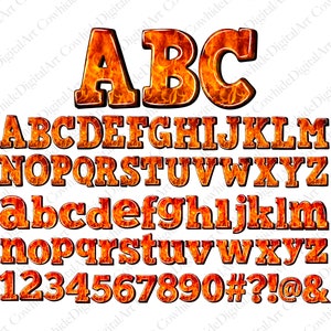 Firefighter Doodle Alphabet Bundle PNG , Firefighter PNG Letters ...