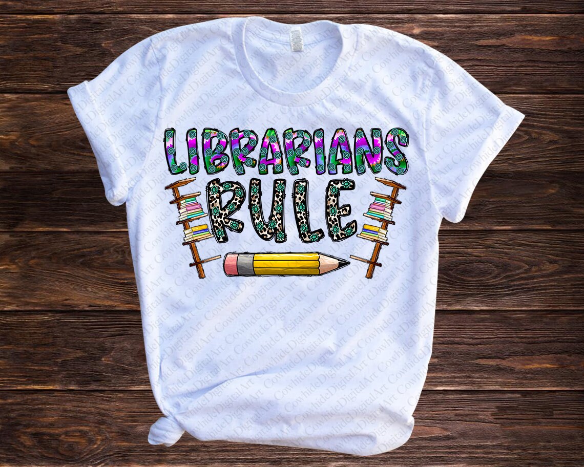 Librarian Png Western PNG Librarian Life Png School Library - Etsy