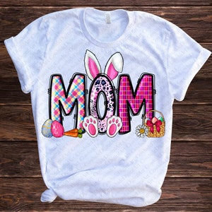 Easter Mom Png Sublimation Design Download, Happy Easter Day Png ...