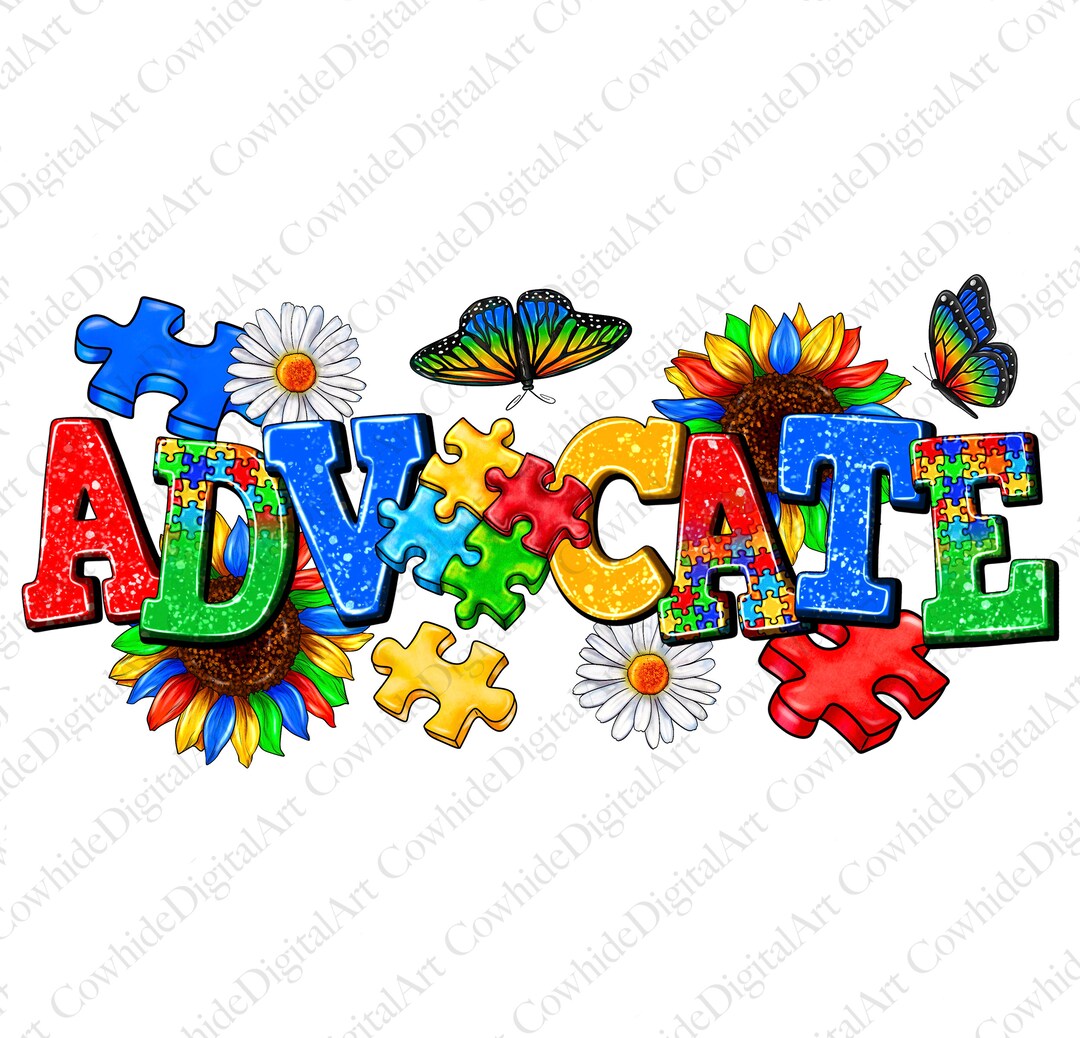 Autism Png Sublimation Design Download, Autism Awareness Png, Autism ...