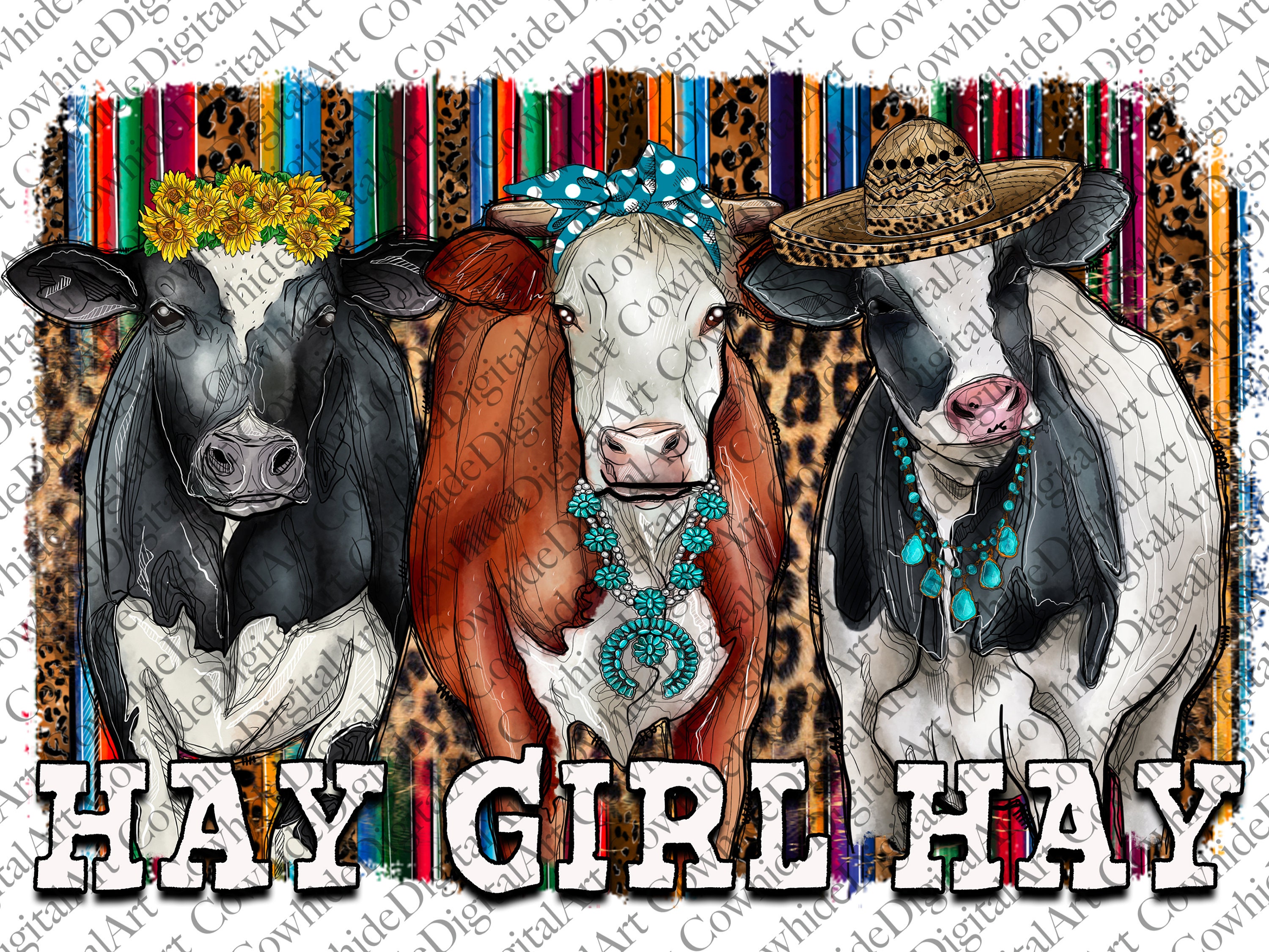 Hay Girl Png Western Girl Png Highland Cow Cowhide - Etsy UK