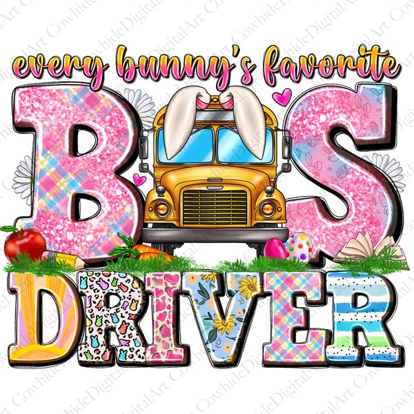 Easter Bus Driver Png - Etsy