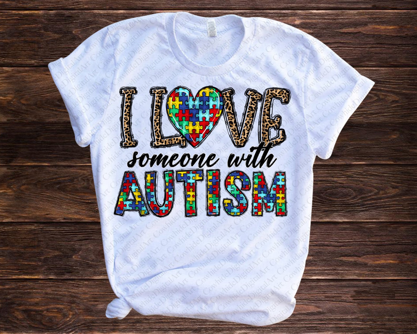 I Love Someone With Autism Png, Autism Awareness PNG, Autism Heart Png ...