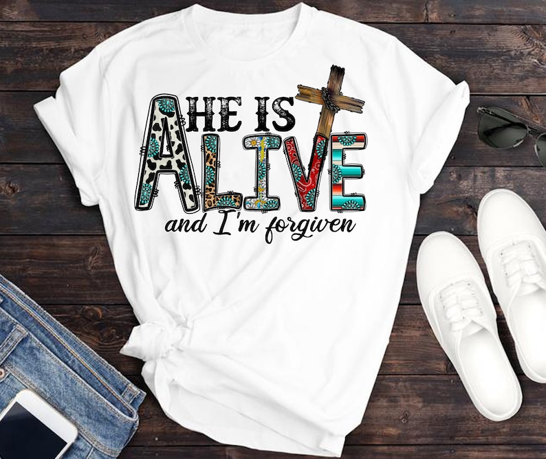 He is Alive PNG Png Happy Easter PNG Rabbit PNG - Etsy