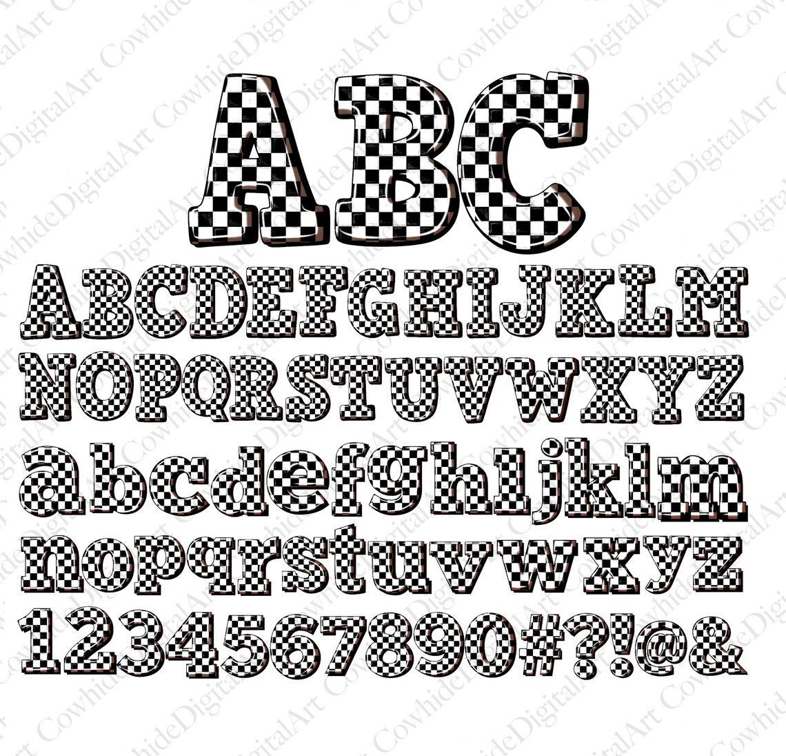 Monster Truck Alphabet Png Files Bundle, Monster Truck Doodle Letters ...