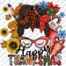 Happy Thanksmas Thanksgiving Christmas Png Sublimation Design, Merry ...