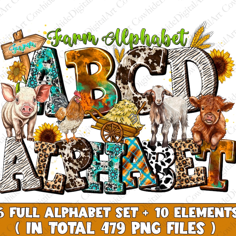 Doodle Alphabet - Etsy