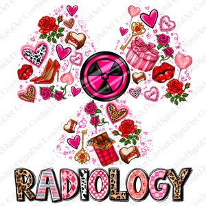 X-ray Valentine Png, Love Radiology Valentine's Day Png, Radiologist ...