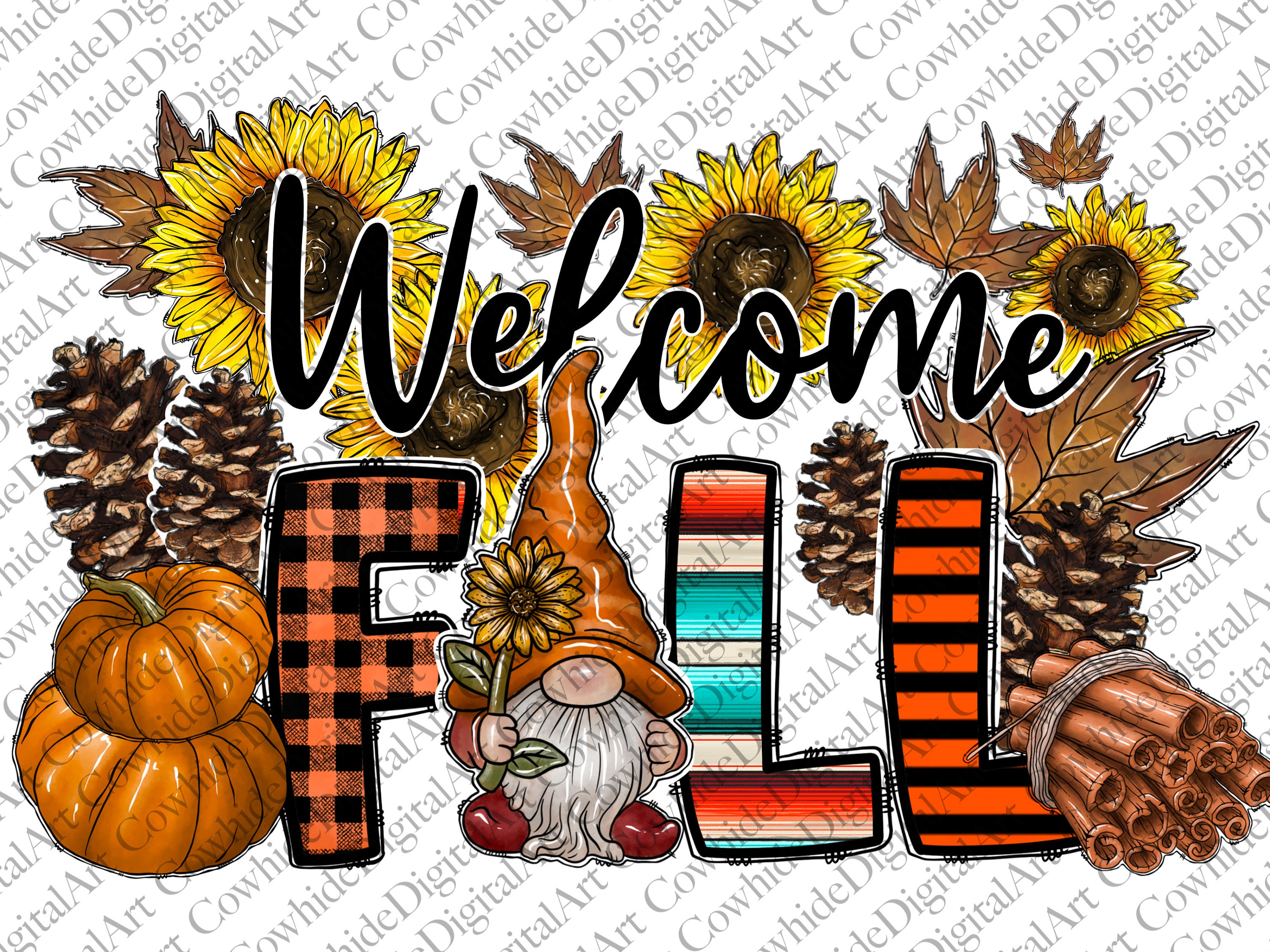 Welcome Fall Clip Art