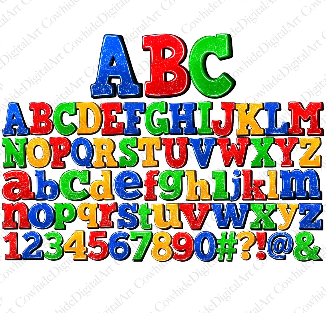 Autism Alphabet Bundle Png, Autism Awareness Alphabet Png, Doodle ...
