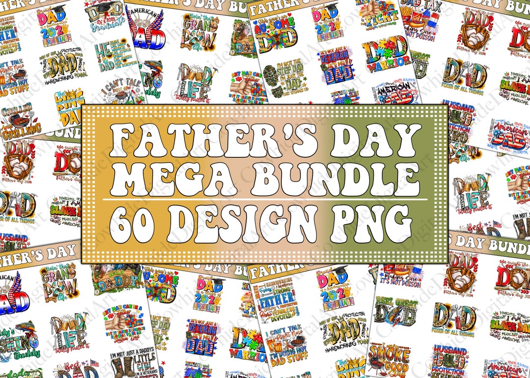 Father's Day Bundle Png, Dad Png, Father's Day Png, Cowhide, Best Dad ...