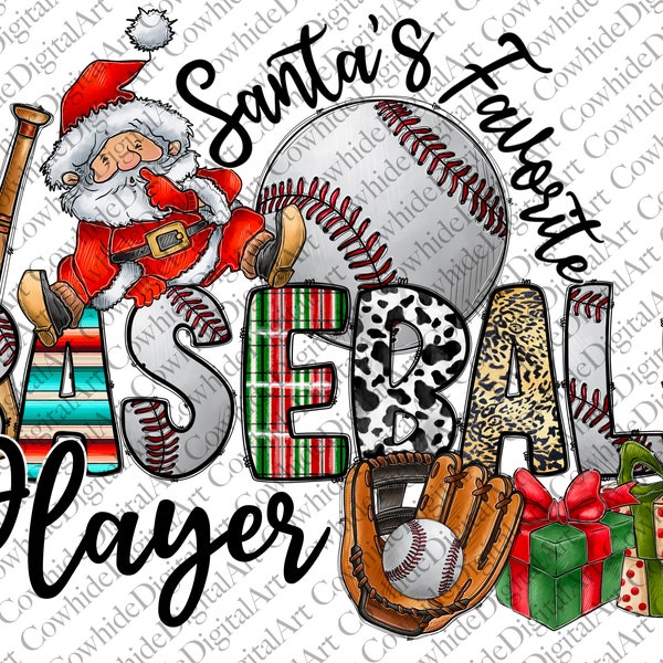 Baseball Christmas Svg - Etsy