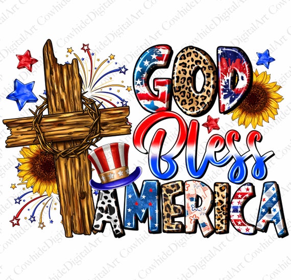 Fondo Transparente Dios Bendiga A Estados Unidos Dios Bendiga A La