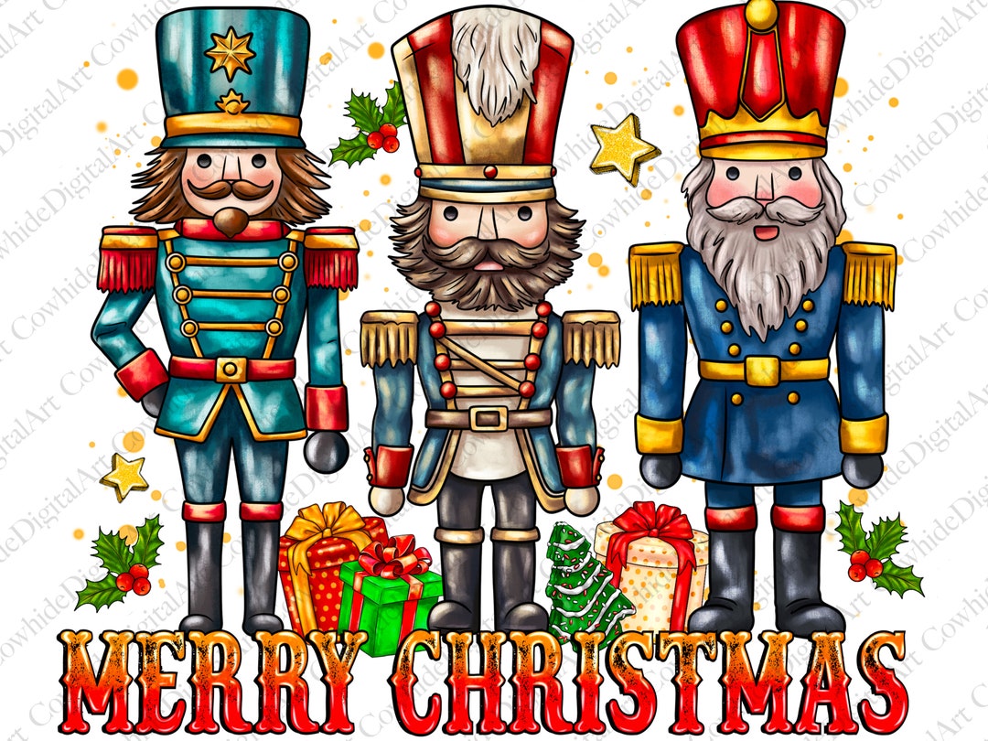 Merry Christmas Nutcracker Download, Christmas Png, Holiday Clipart ...
